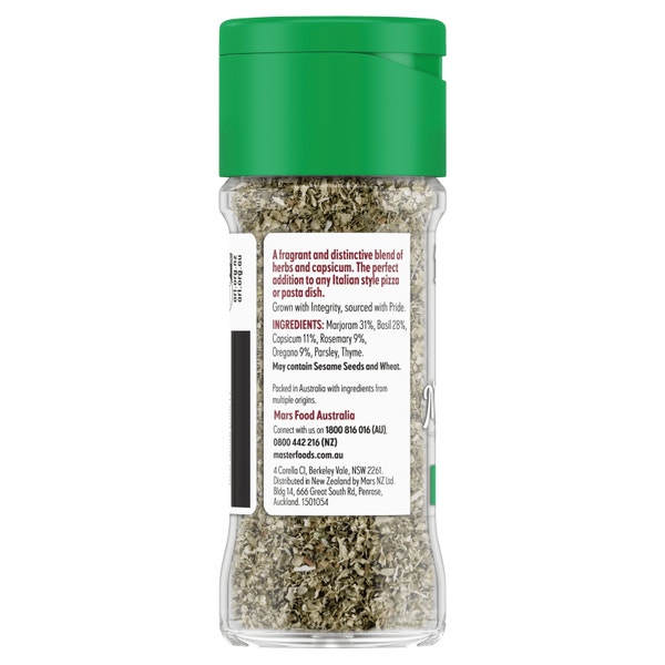 Use our Dried Italian Herbs 10g |MasterFoods™