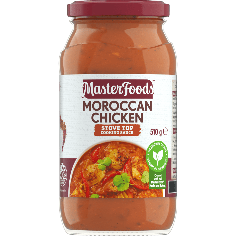 Try our delicious Moroccan Chicken Cooking Sauce | MasterFoods™