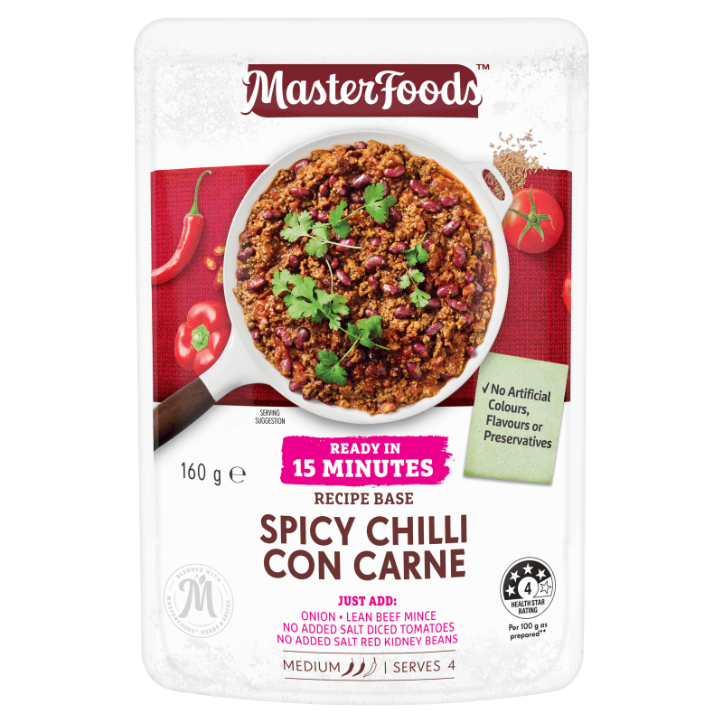 MasterFoods™ | Spicy Chilli Con Carne